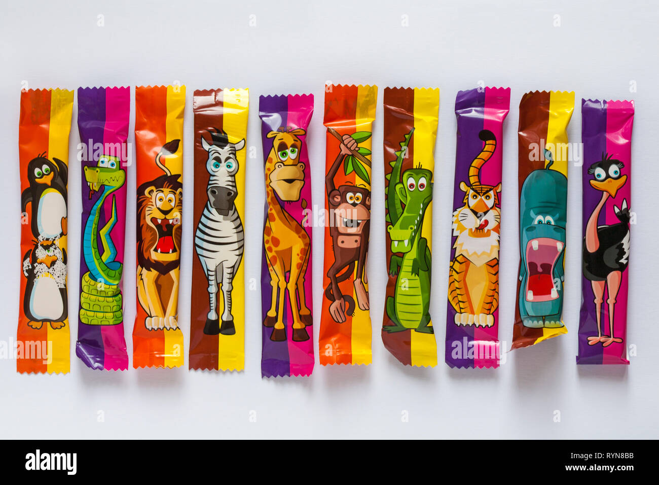 Chaque Fruit-tella zoo zoomania mania bonbons bonbons avec du jus de ...