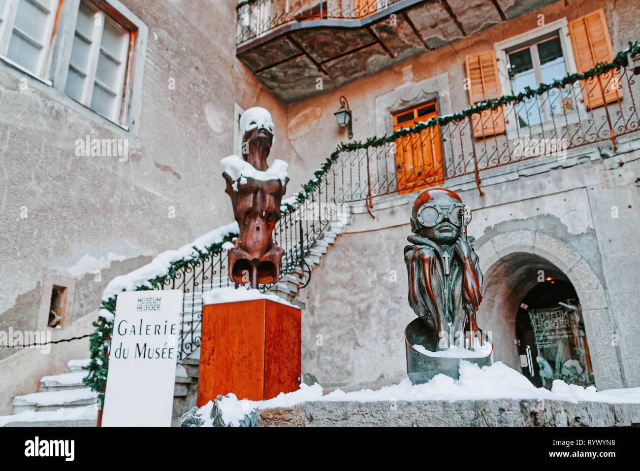 Giger museum switzerland Banque de photographies et d’images à haute ...