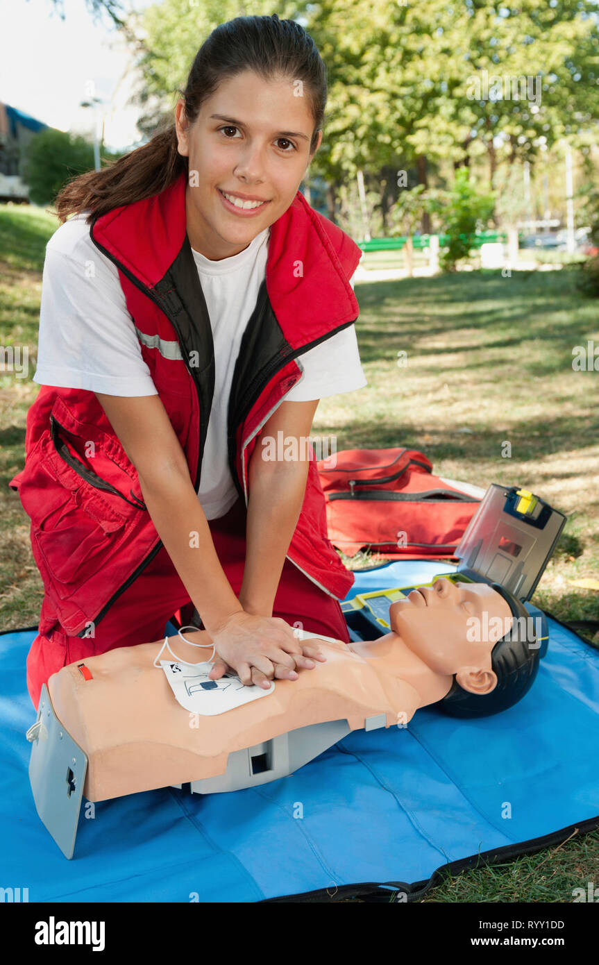 Cpr dummy Banque de photographies et d’images à haute résolution - Alamy