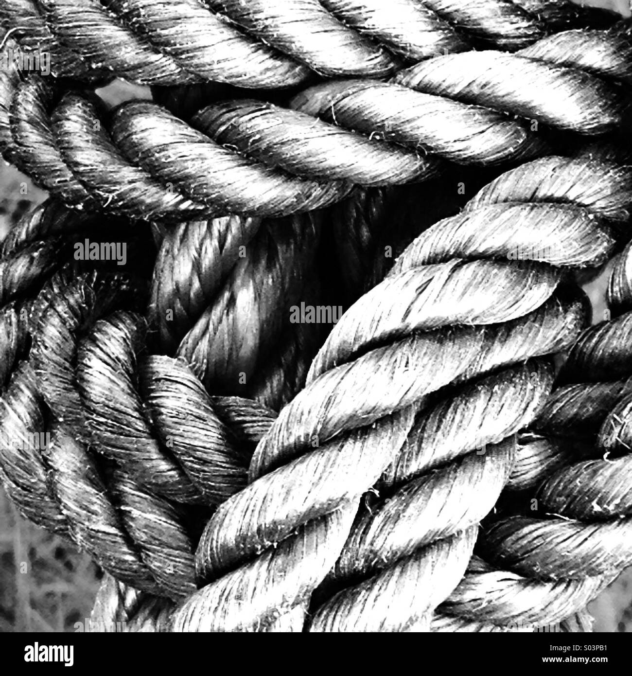 Rope texture Banque de photographies et d’images à haute résolution - Alamy