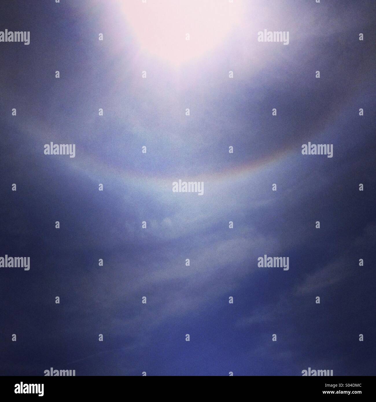 Rainbow halo Banque de photographies et d’images à haute résolution - Alamy