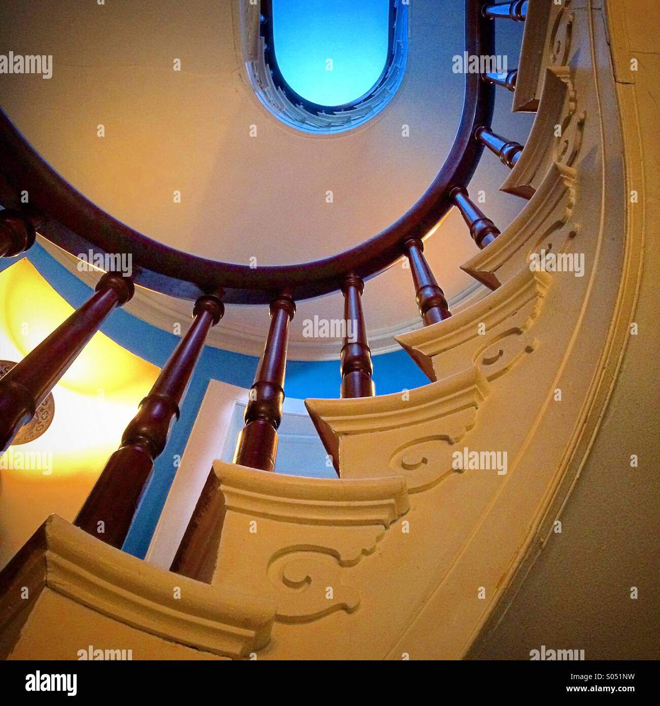 Victorian staircase Banque de photographies et d’images à haute ...