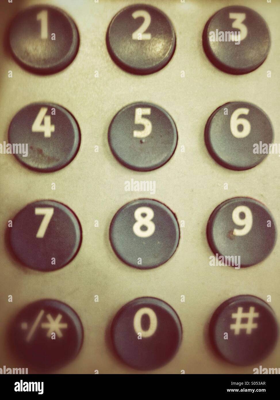 Touches alphanumériques Banque de photographies et d’images à haute ...