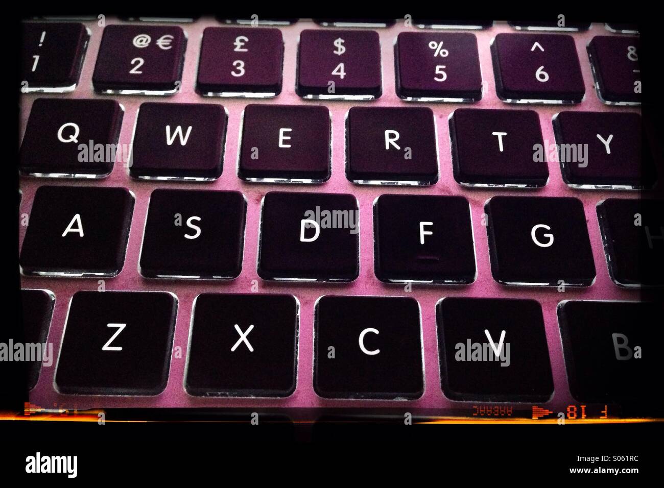 Clavier qwerty Banque de photographies et d’images à haute résolution ...