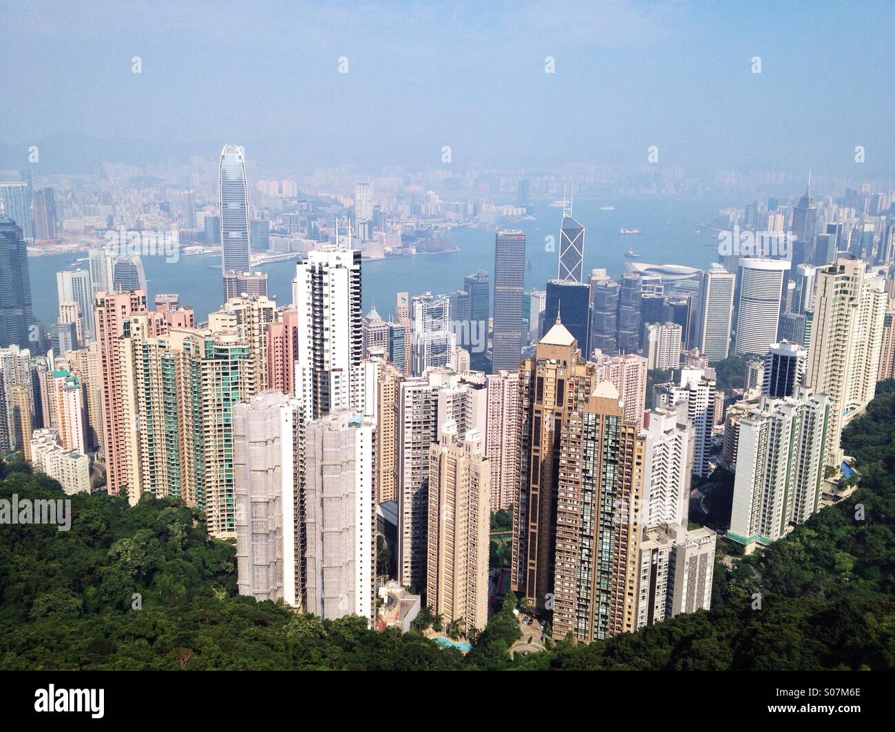 Skyline hongkong Banque de photographies et d’images à haute résolution ...