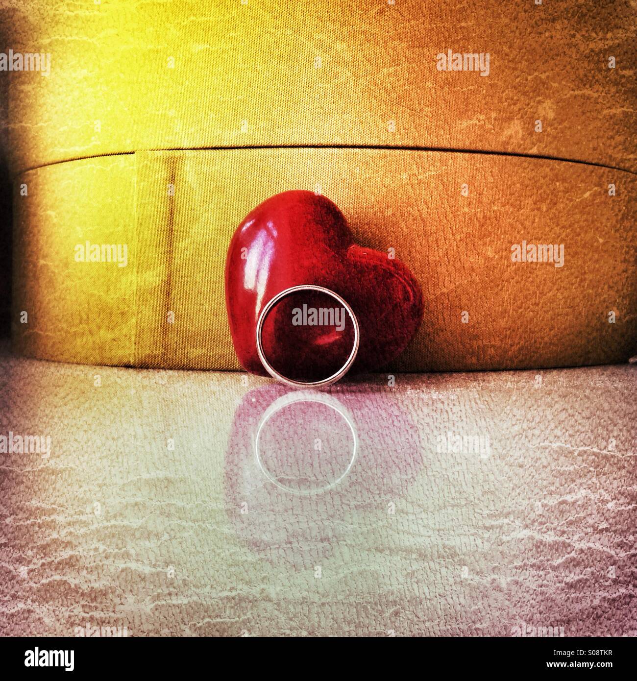 Coeur Rouge Banque d'image et photos - Alamy