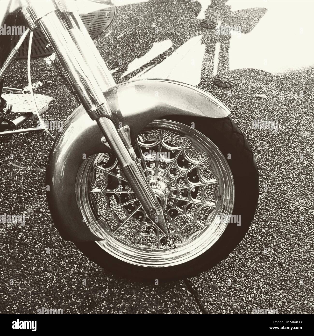 Roue de moto Banque de photographies et d’images à haute résolution - Alamy