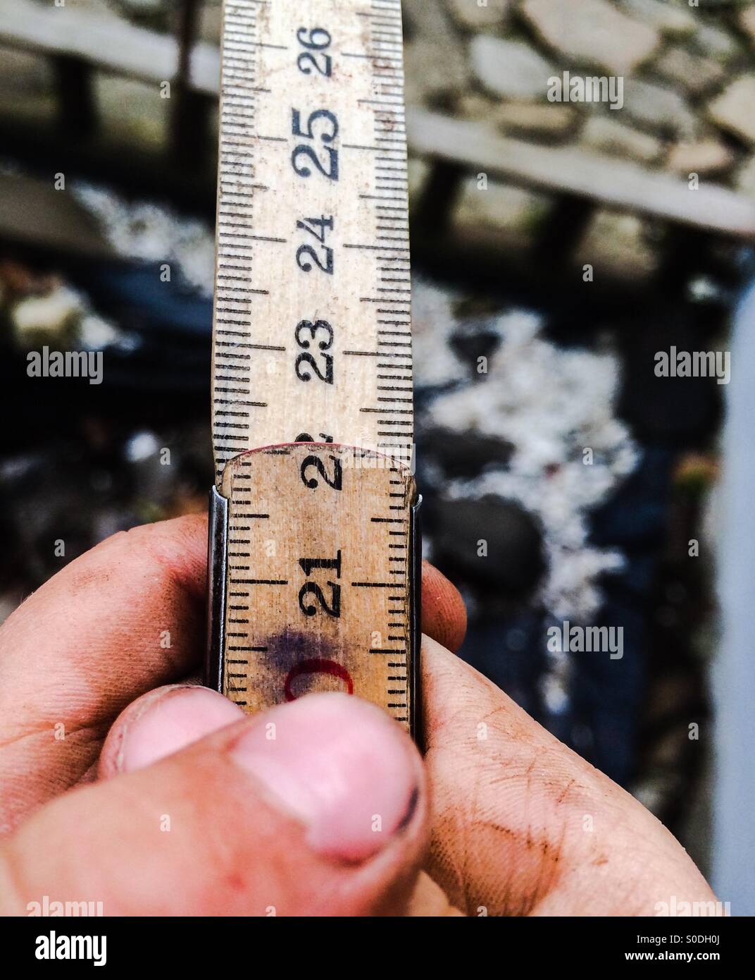 Folding ruler Banque de photographies et d’images à haute résolution ...