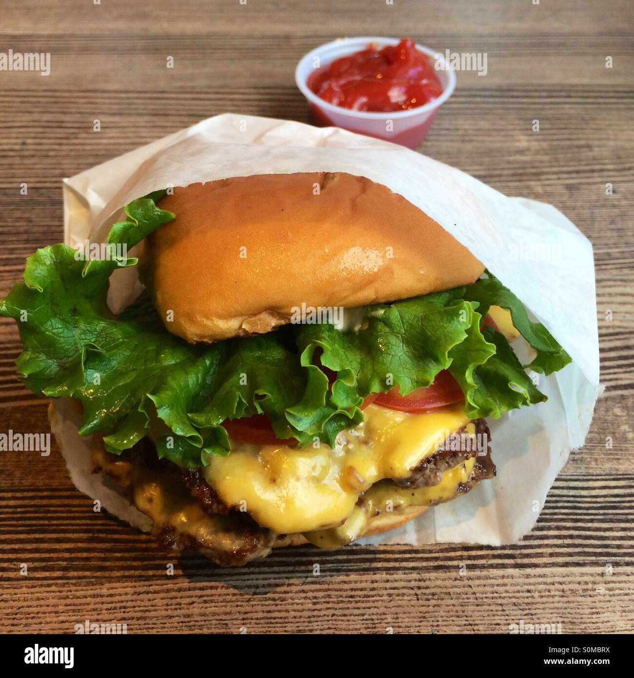Double shackburger Banque de photographies et d’images à haute ...