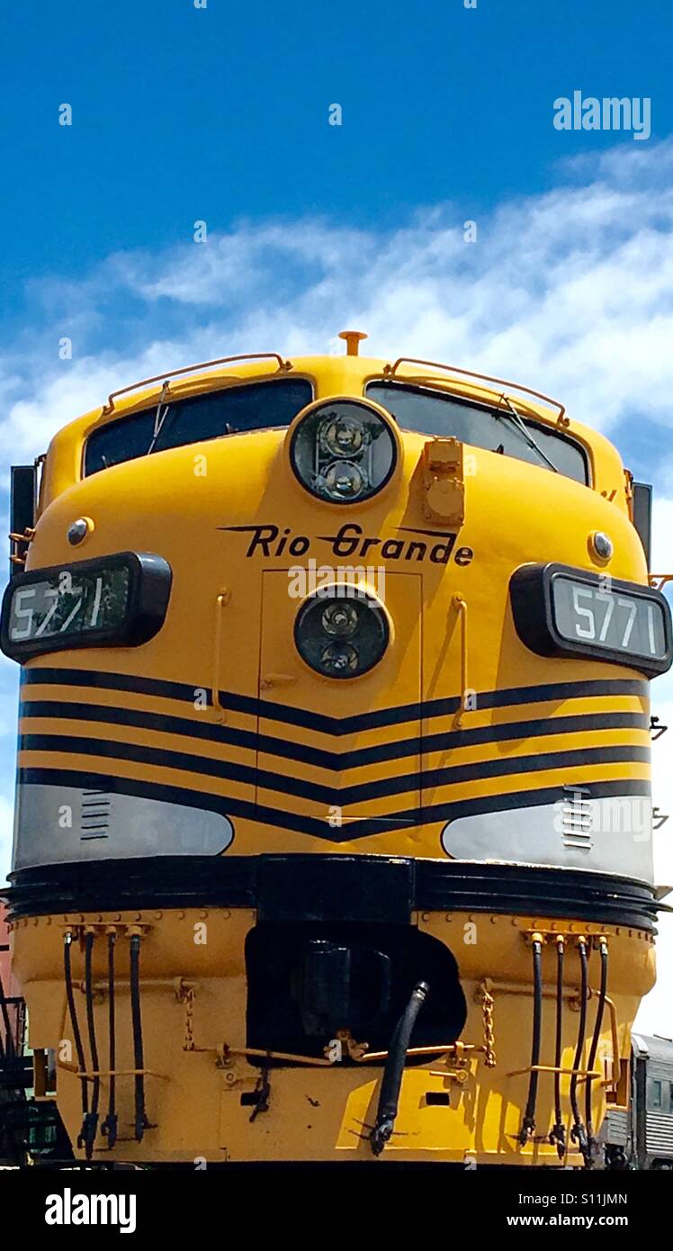 Train De Rio Grande Banque d'image et photos - Alamy