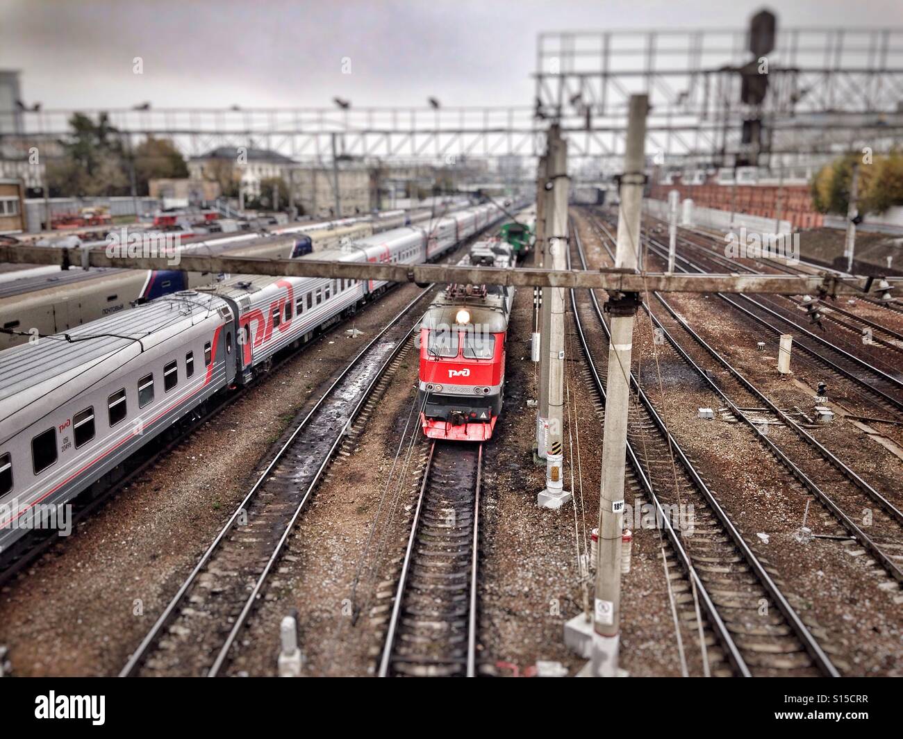 Trains russes Banque de photographies et d’images à haute résolution - Alamy