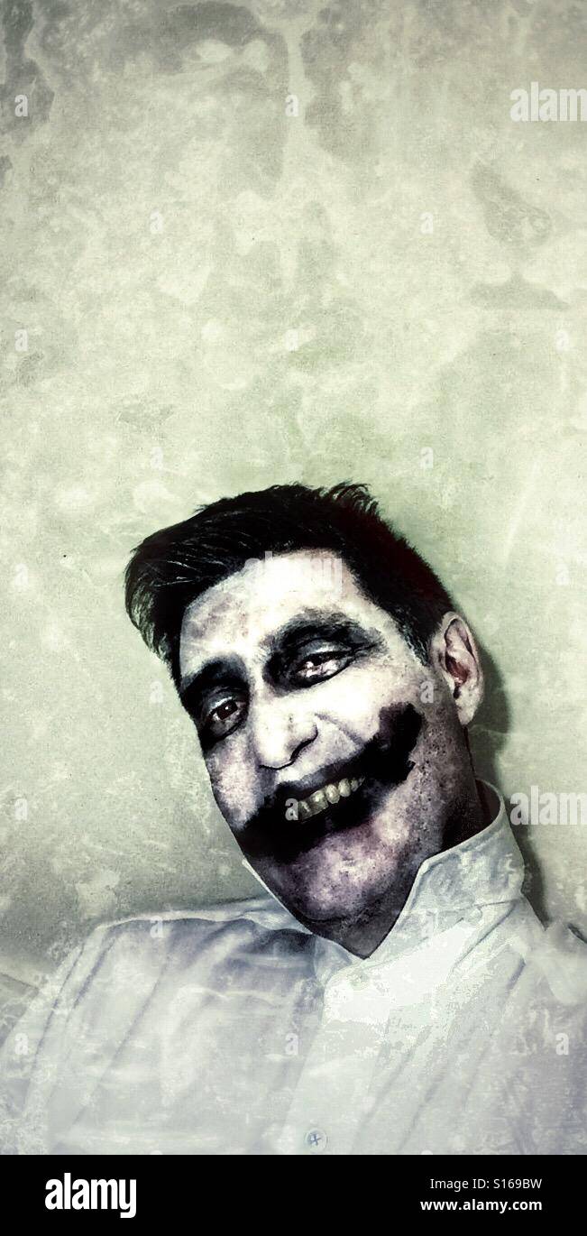 Clown effrayant Banque de photographies et d’images à haute résolution ...