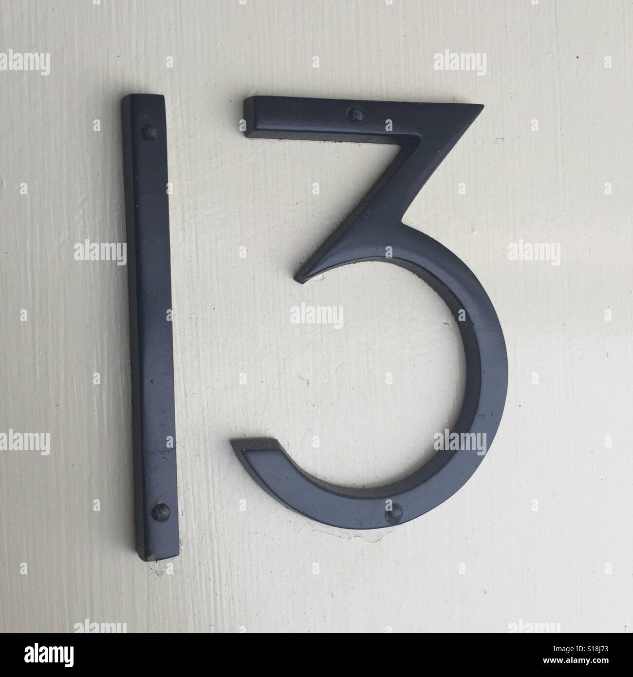 Treize numéros Banque de photographies et d’images à haute résolution ...