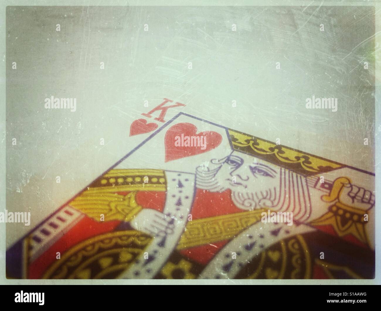 Carte Roi Coeur Banque d'image et photos - Alamy