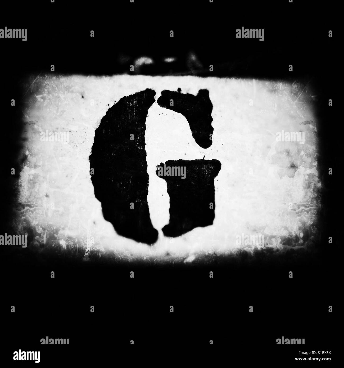 Lettre de l alphabet Banque d'images noir et blanc - Page 2 - Alamy