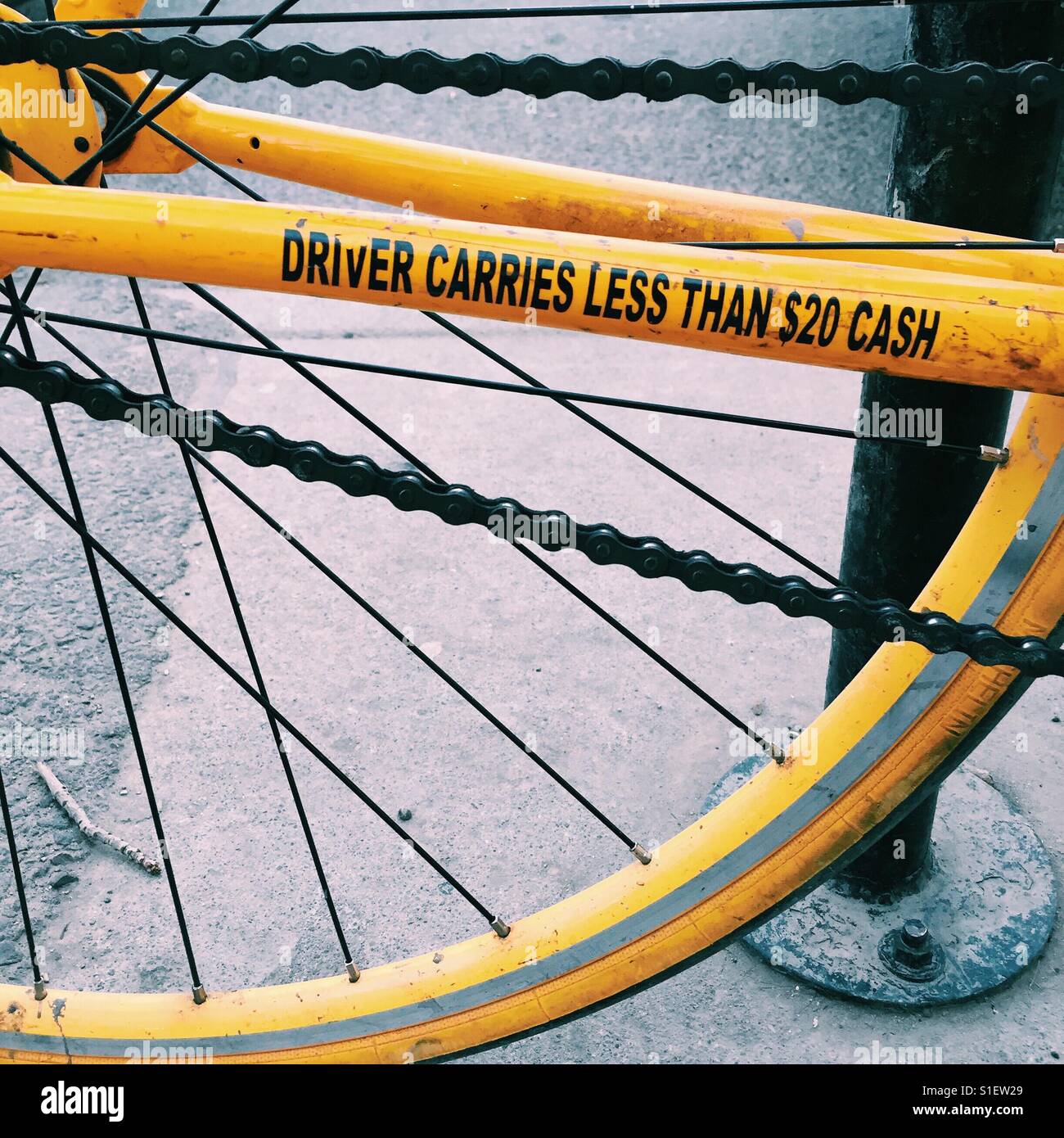 Slogan and taxi Banque de photographies et d’images à haute résolution ...