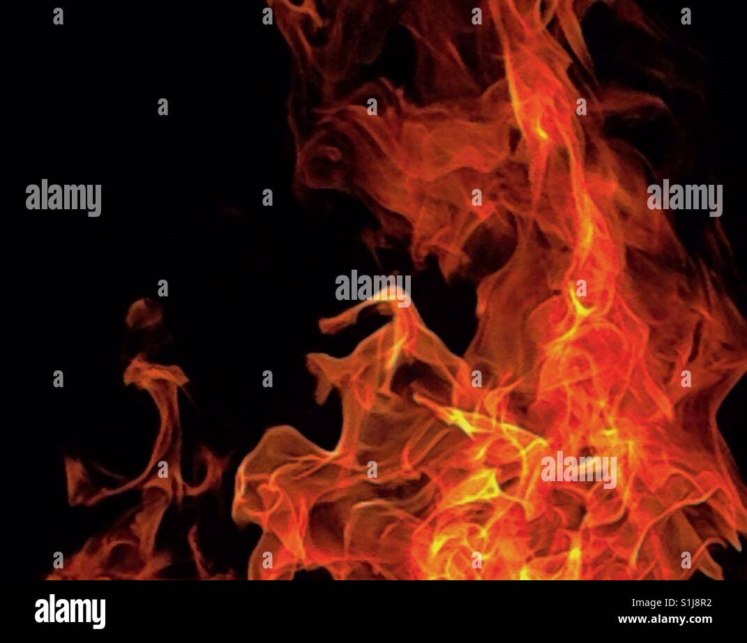 Flammes de feu Banque de photographies et d’images à haute résolution ...