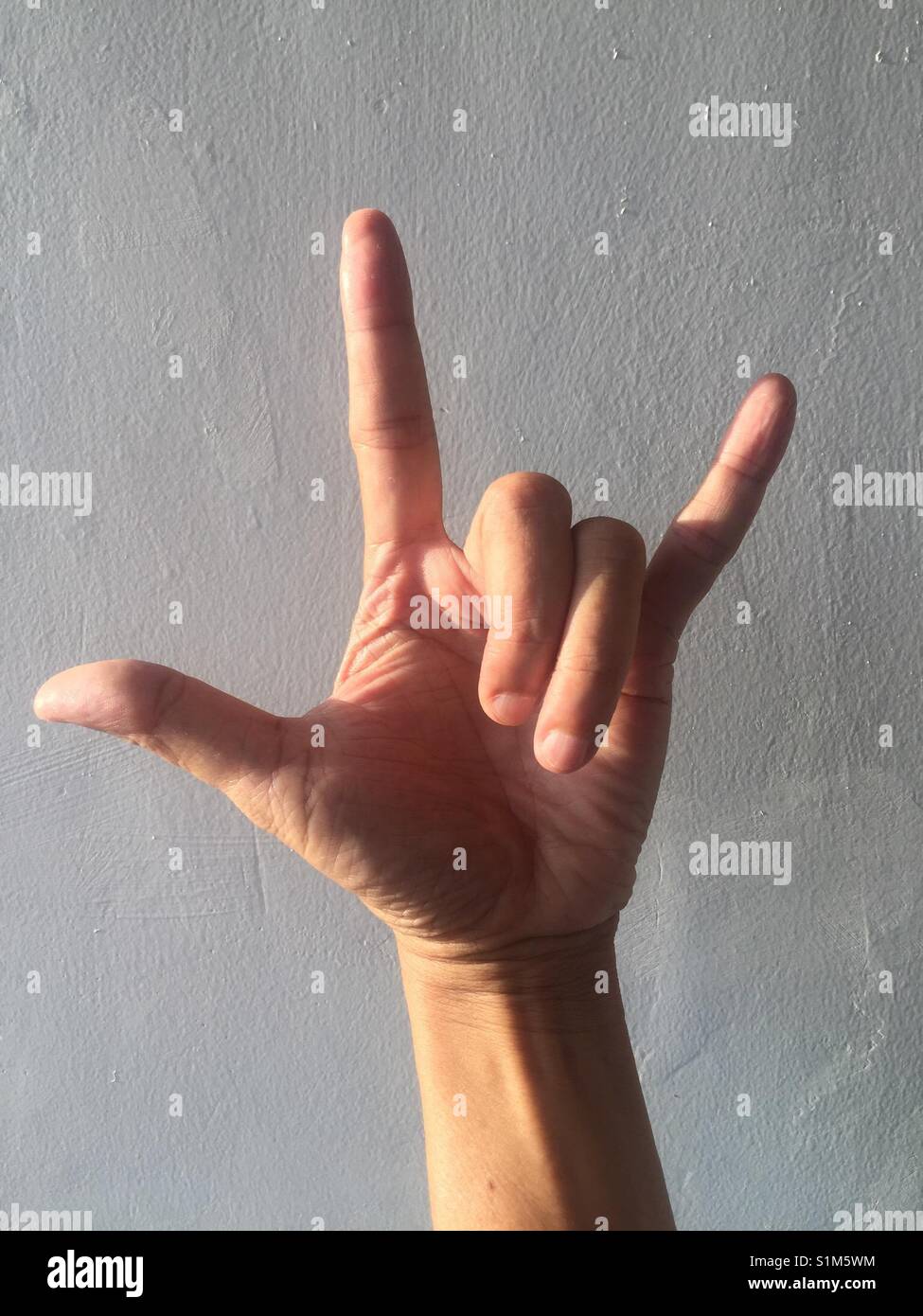 I love you sign language Banque de photographies et d’images à haute ...