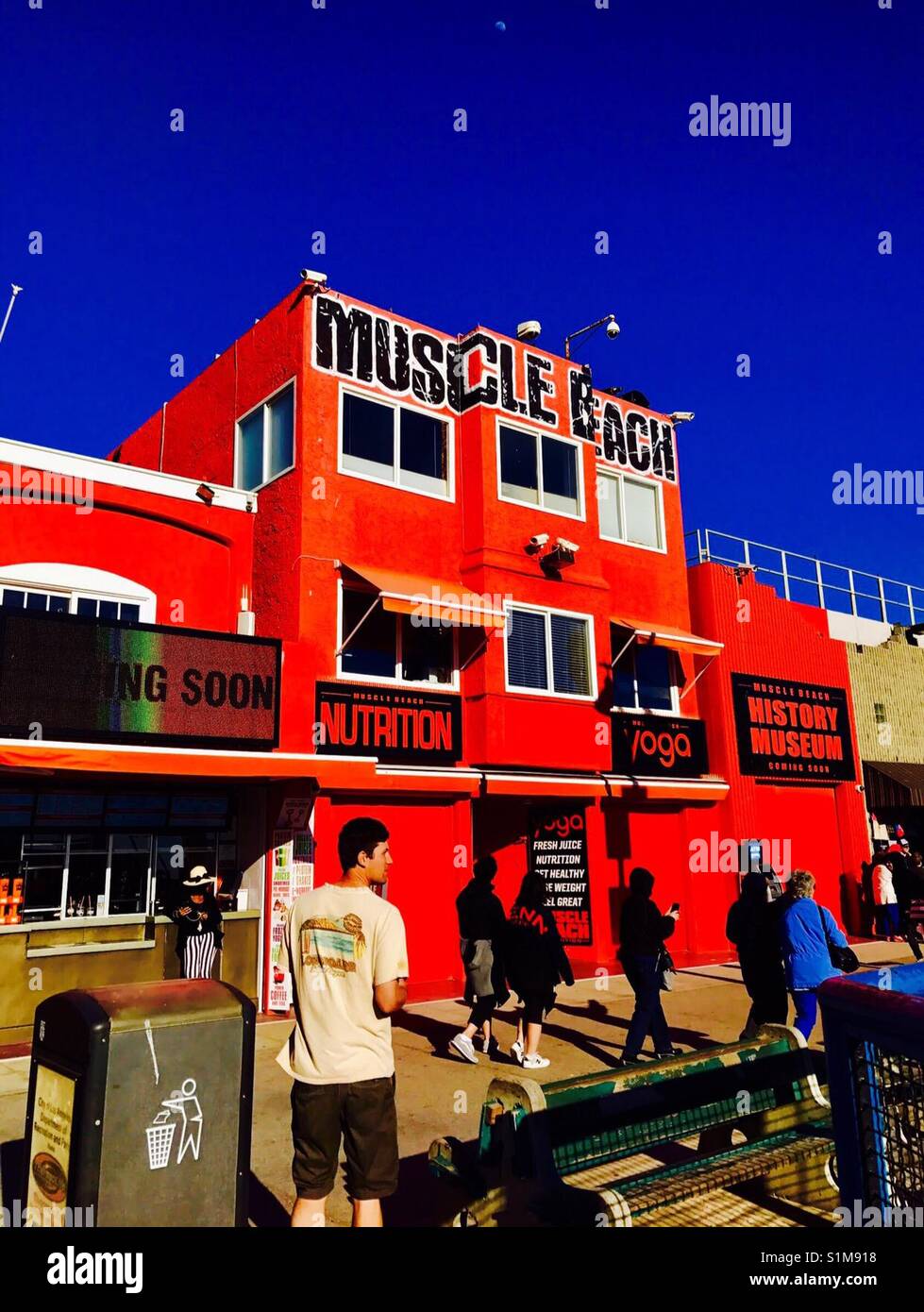 Muscle beach Banque de photographies et d’images à haute résolution - Alamy