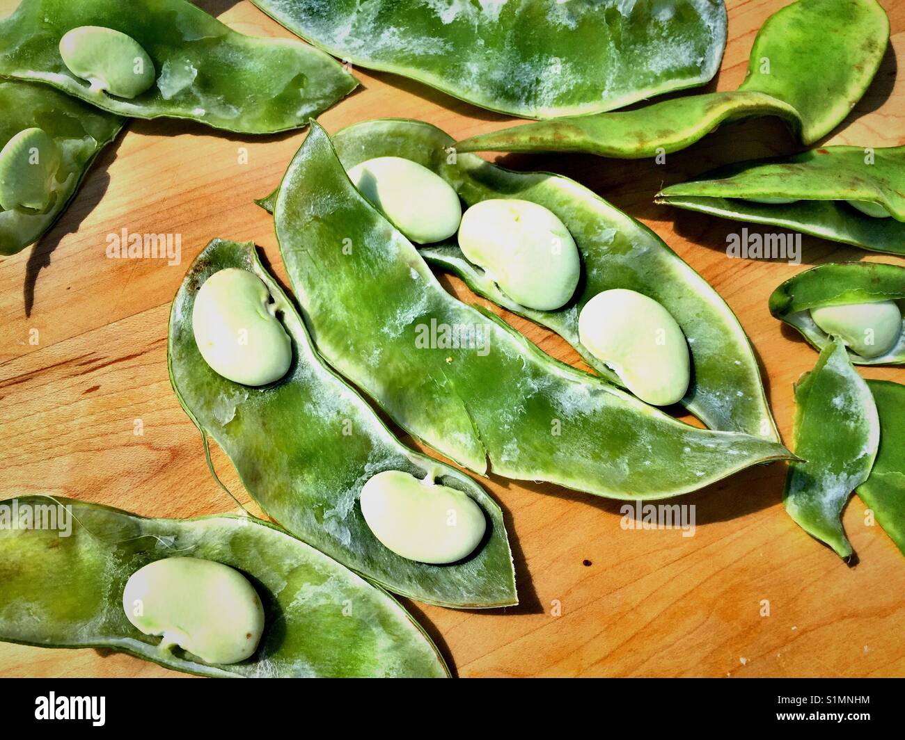Haricots de lima frais Banque de photographies et d’images à haute ...
