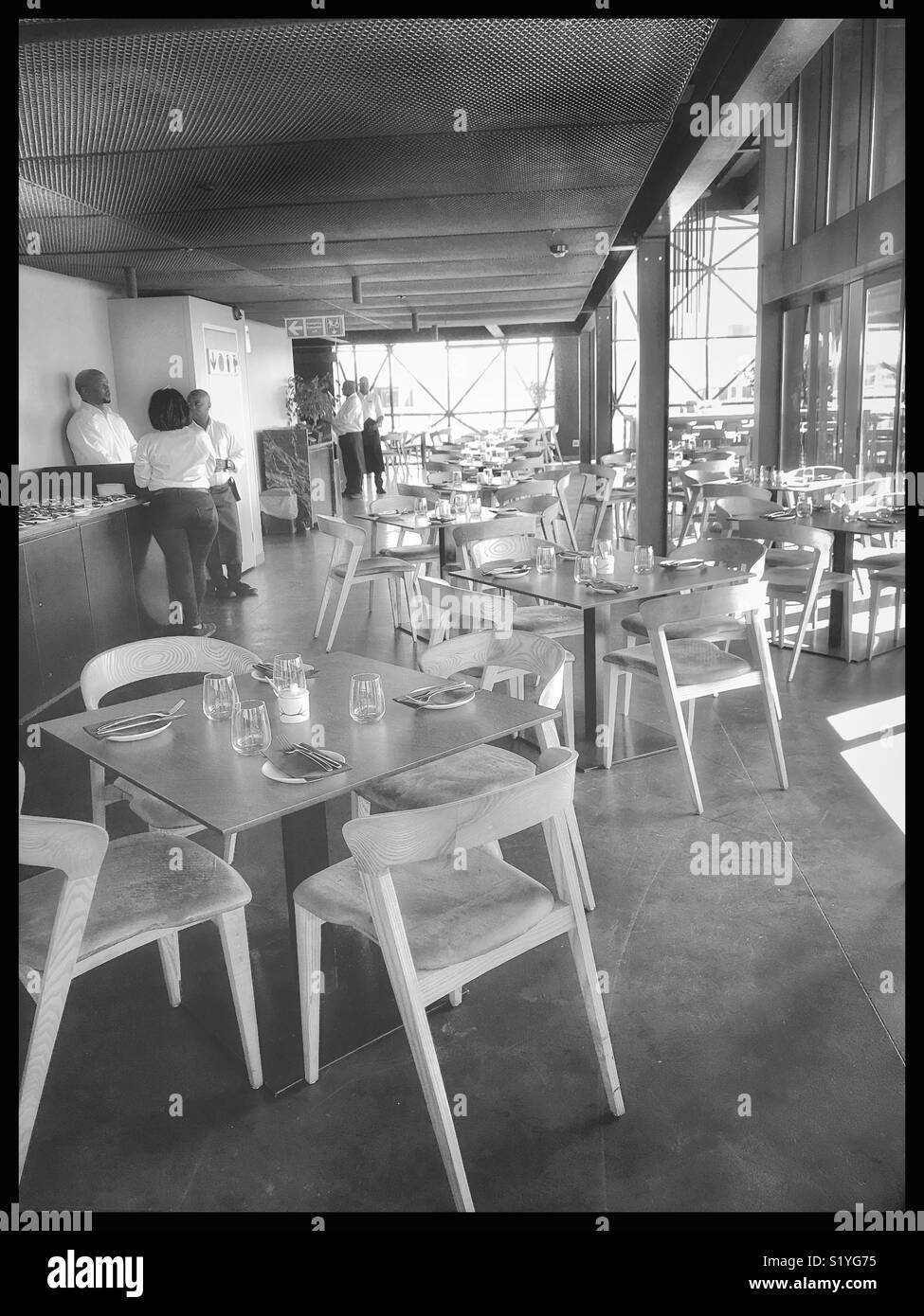 Le nouvellement ouvert Zeitz MOCAA Food restaurant et bar dans le Zeitz ...