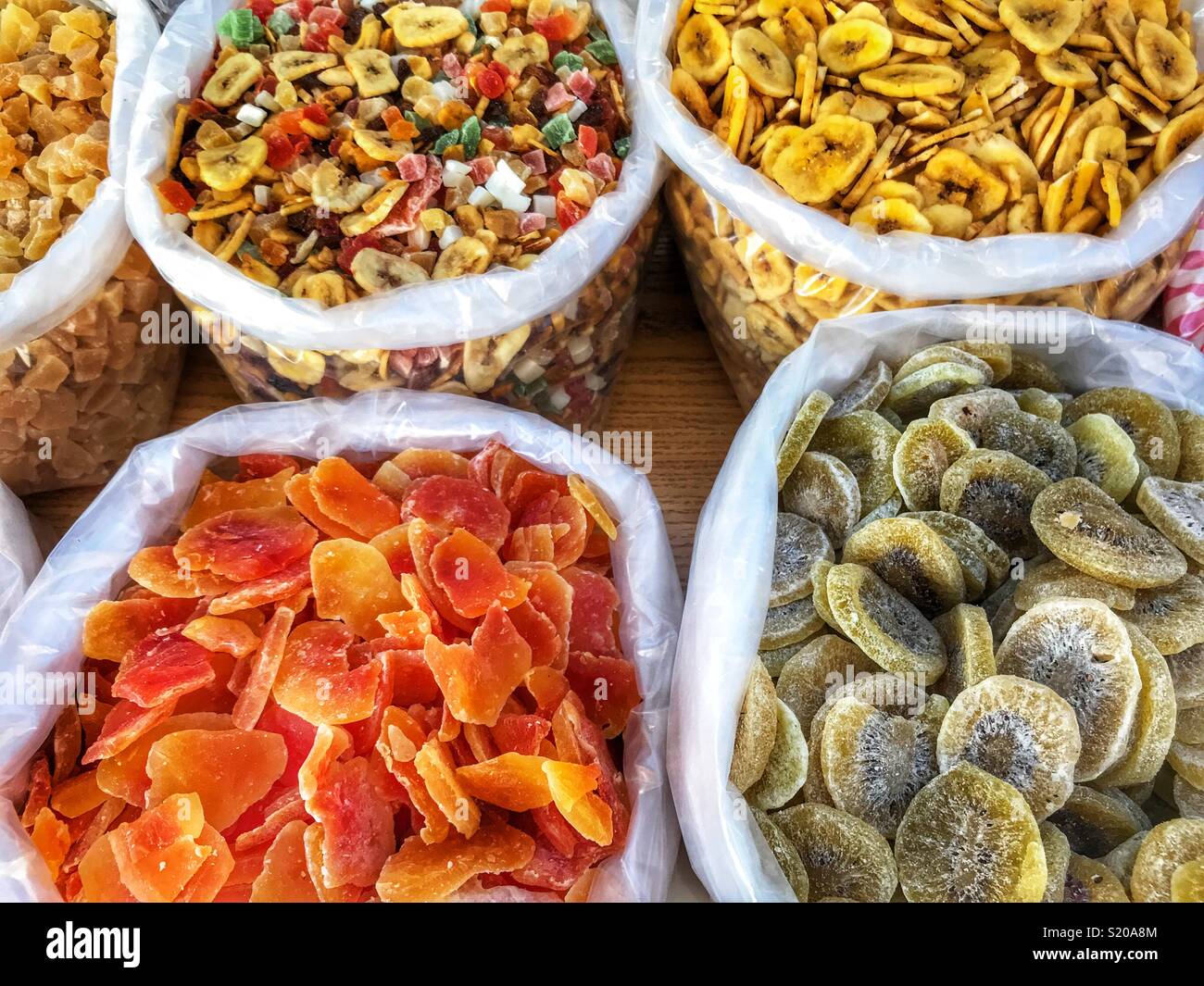 étalage de fruits secs Banque de photographies et d’images à haute ...