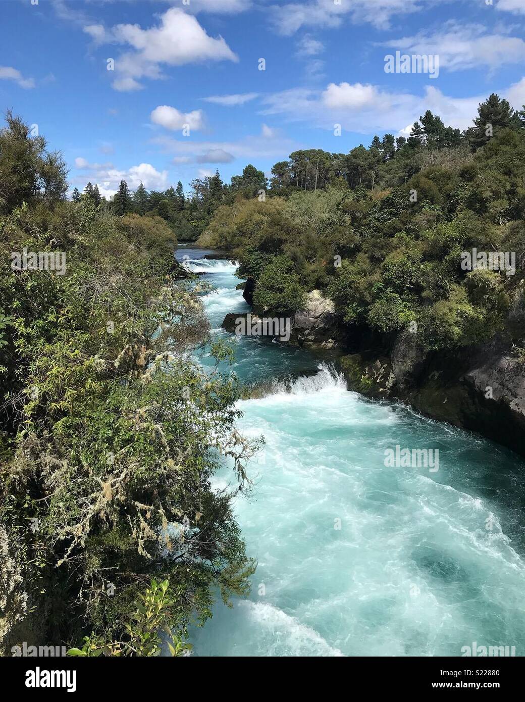 Huka falls new zealand Banque de photographies et d’images à haute ...