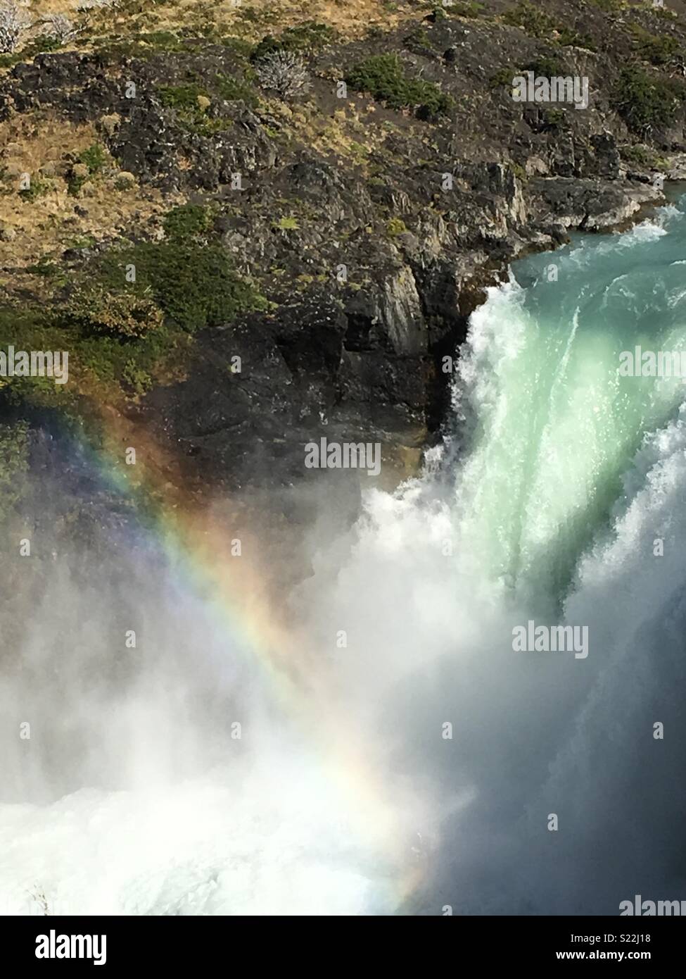 Arc en ciel cascade Banque de photographies et d’images à haute ...