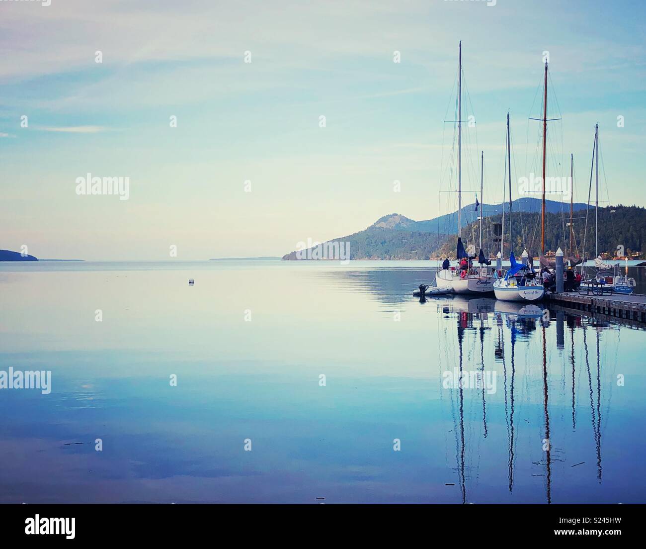 Soirée paisible Banque de photographies et d’images à haute résolution - Alamy