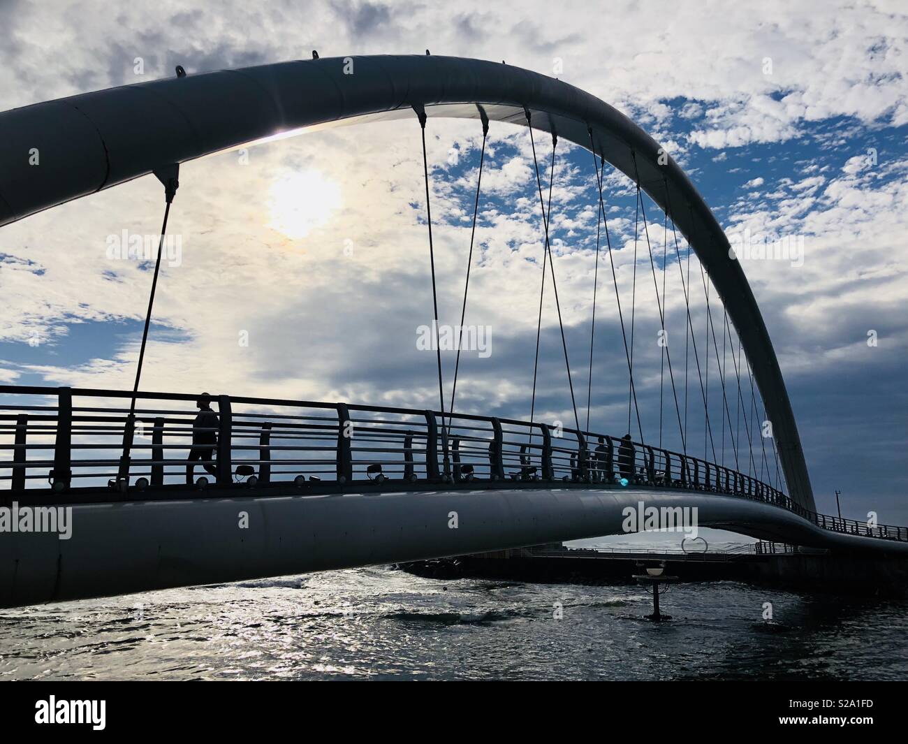 Pont de la plage de gyeongpo Banque de photographies et d’images à ...