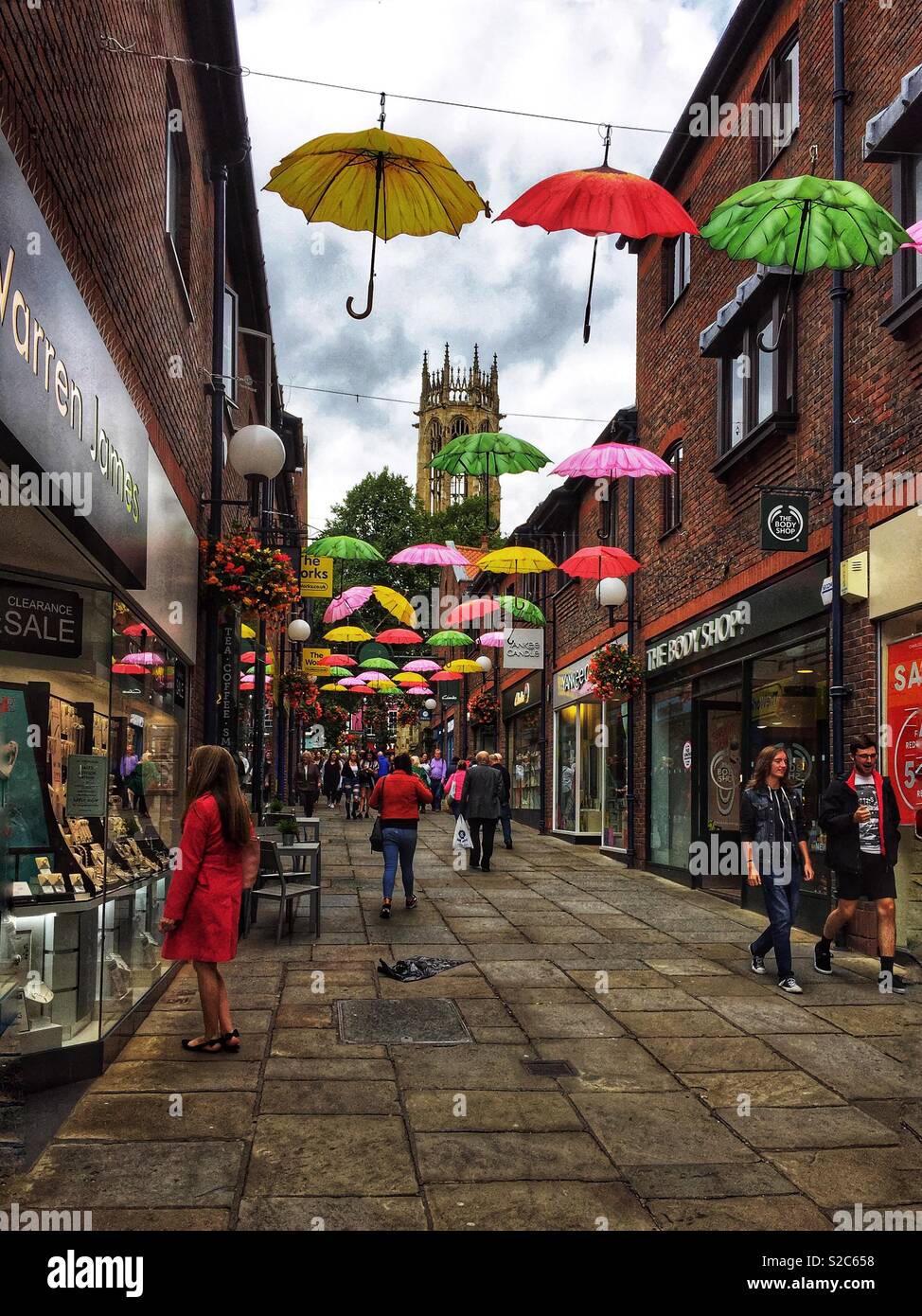 Coppergate shopping Banque de photographies et d’images à haute ...