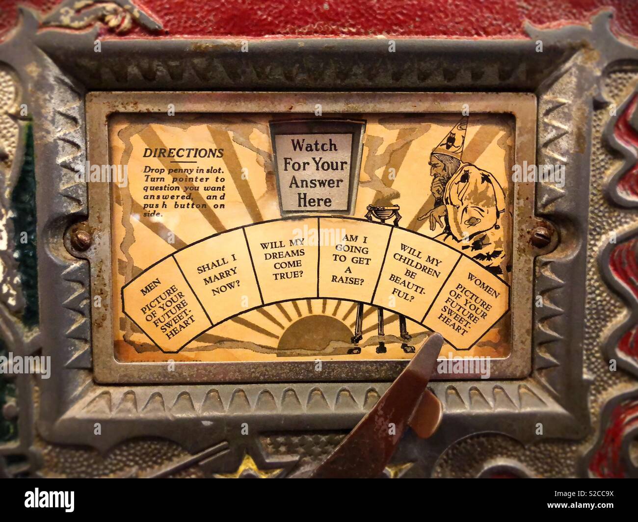 Fortune teller machine Banque de photographies et d’images à haute ...