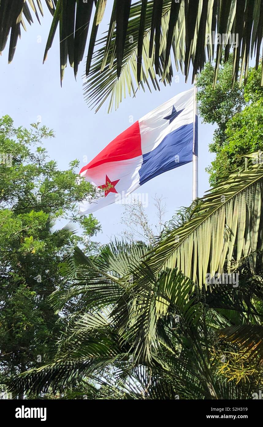 Drapeau panama Banque de photographies et d’images à haute résolution ...