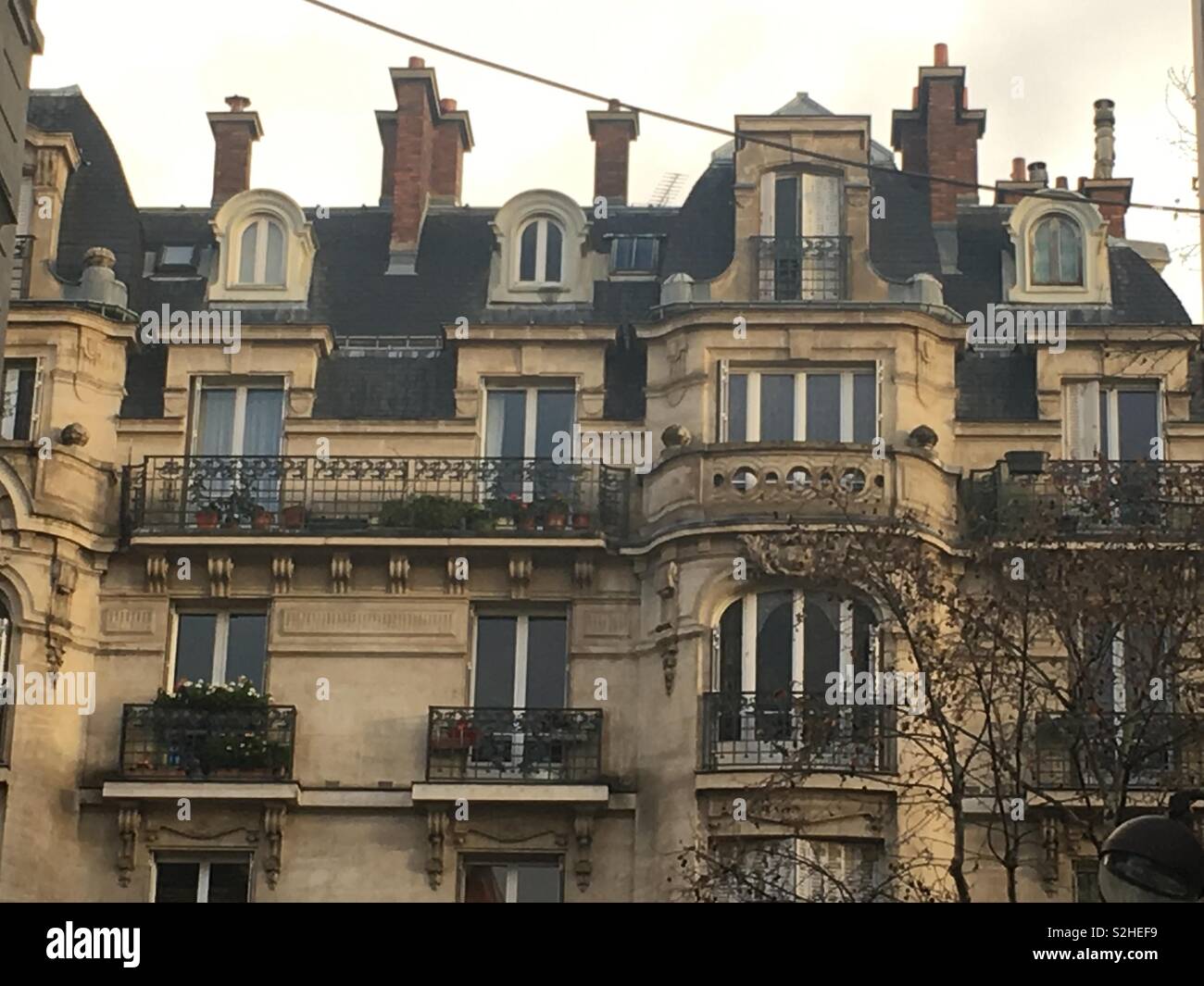 Immeuble Paris Haussmann Banque De Photographies Et Dimages à Haute