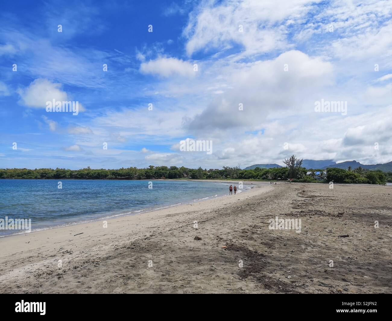 Public beach tamarin mauritius Banque de photographies et d’images à ...