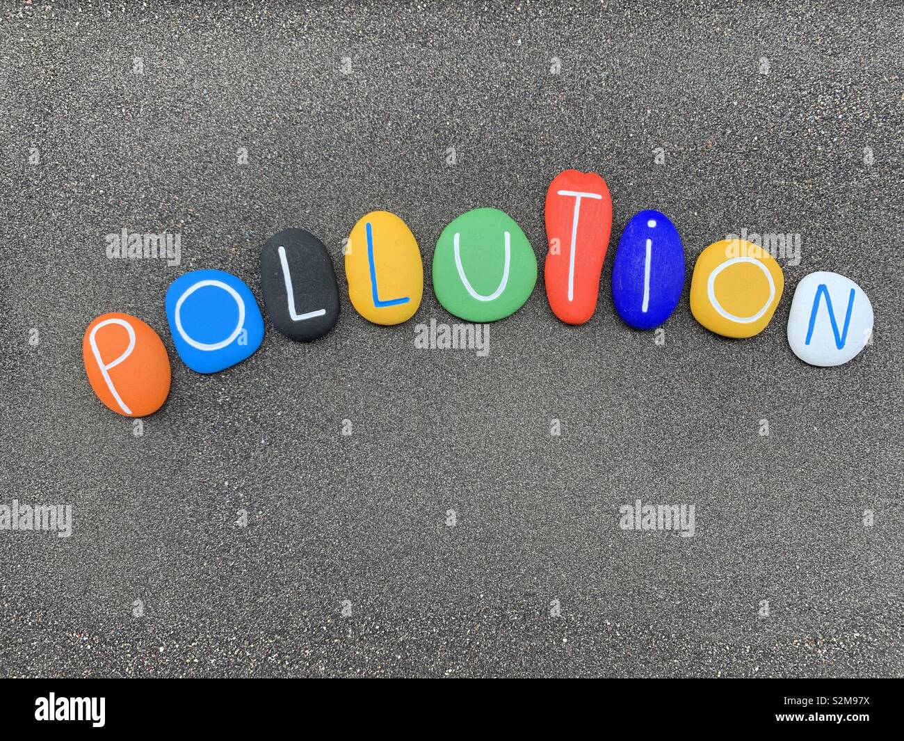 Logo de la pollution Banque de photographies et d’images à haute ...