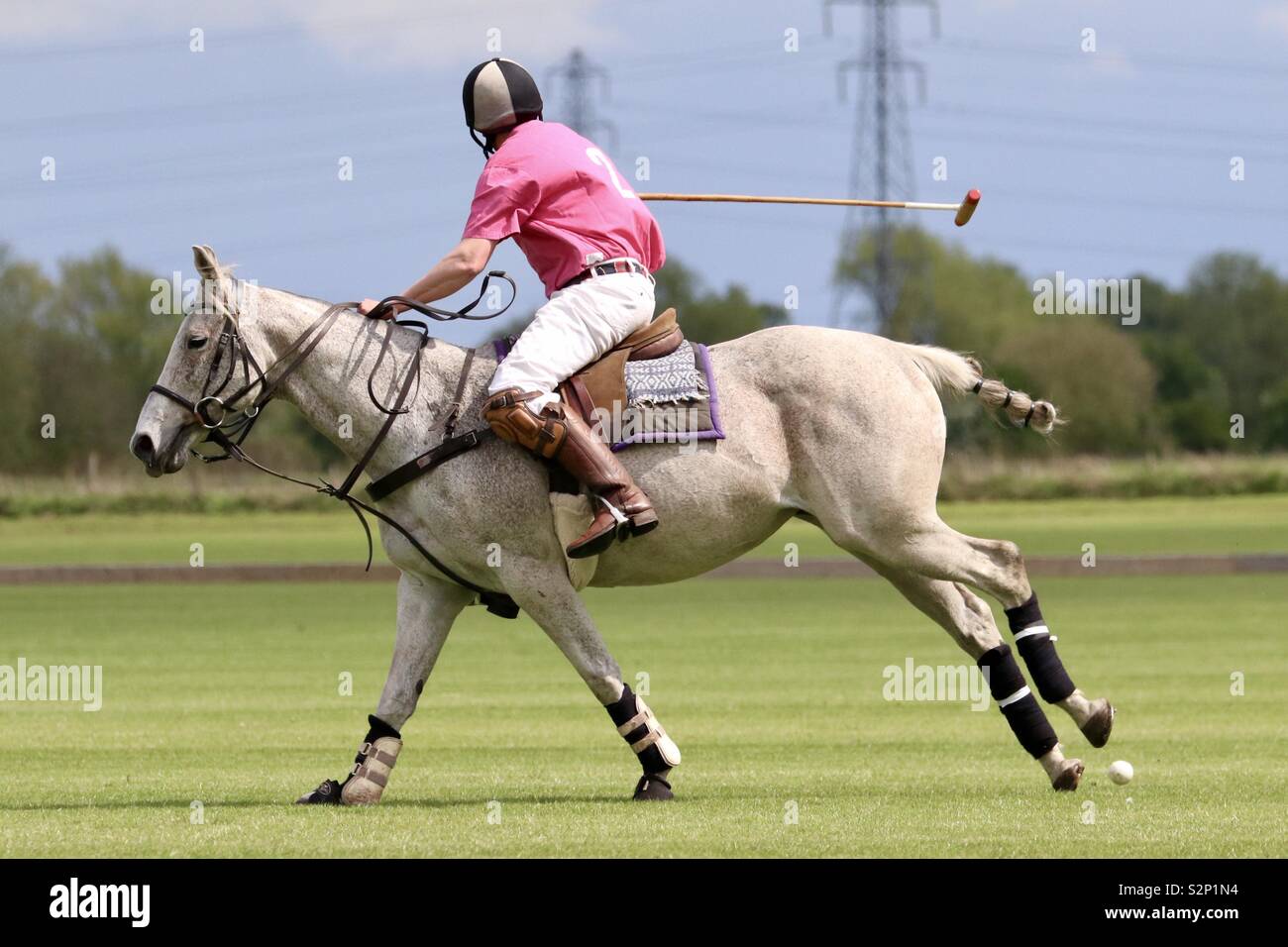 Joueur de polo Banque de photographies et d’images à haute résolution ...