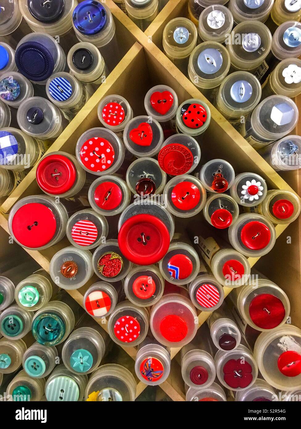 Mercerie boutons Banque de photographies et d’images à haute résolution ...