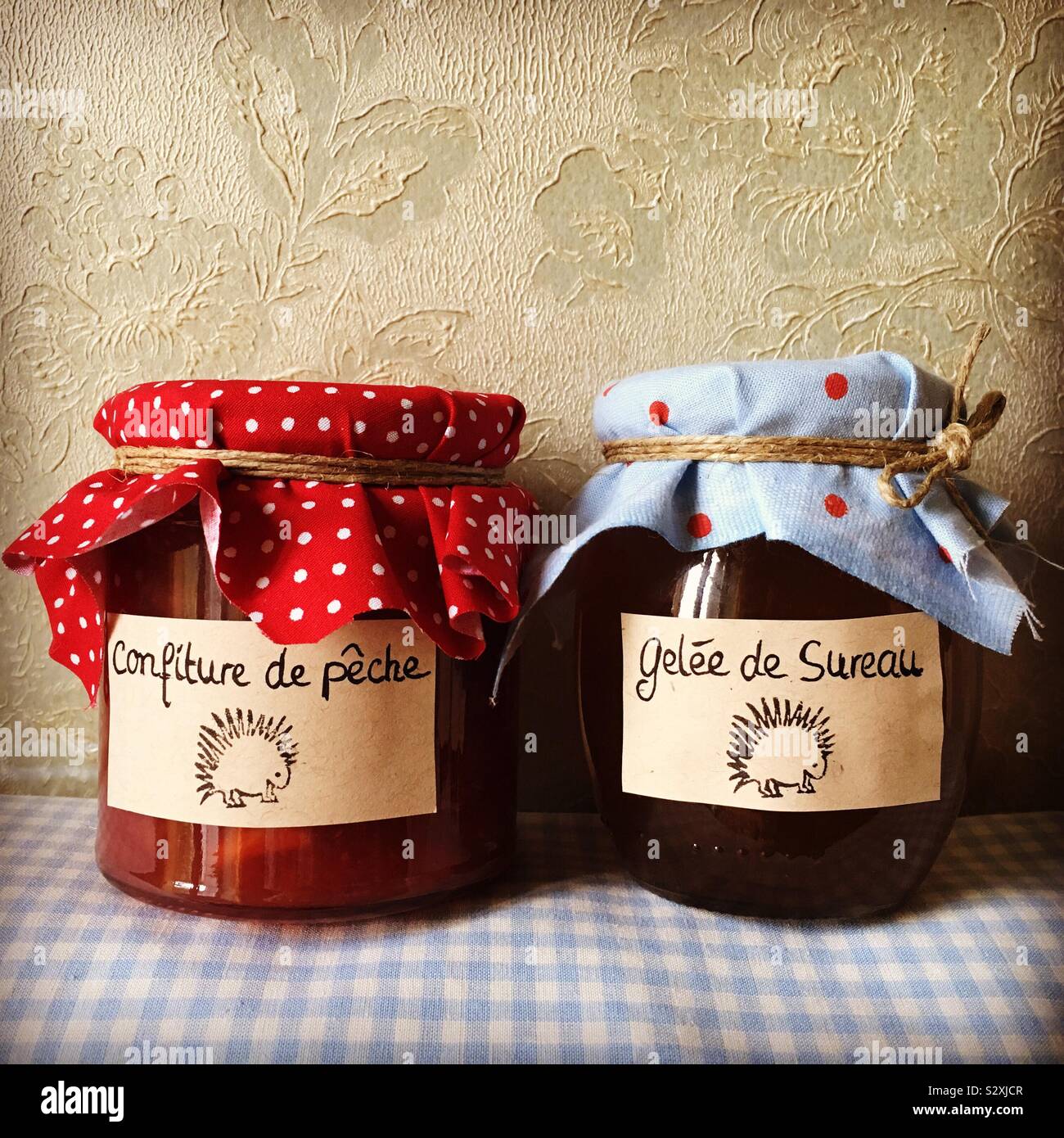 Pot de confiture Banque de photographies et d’images à haute résolution ...