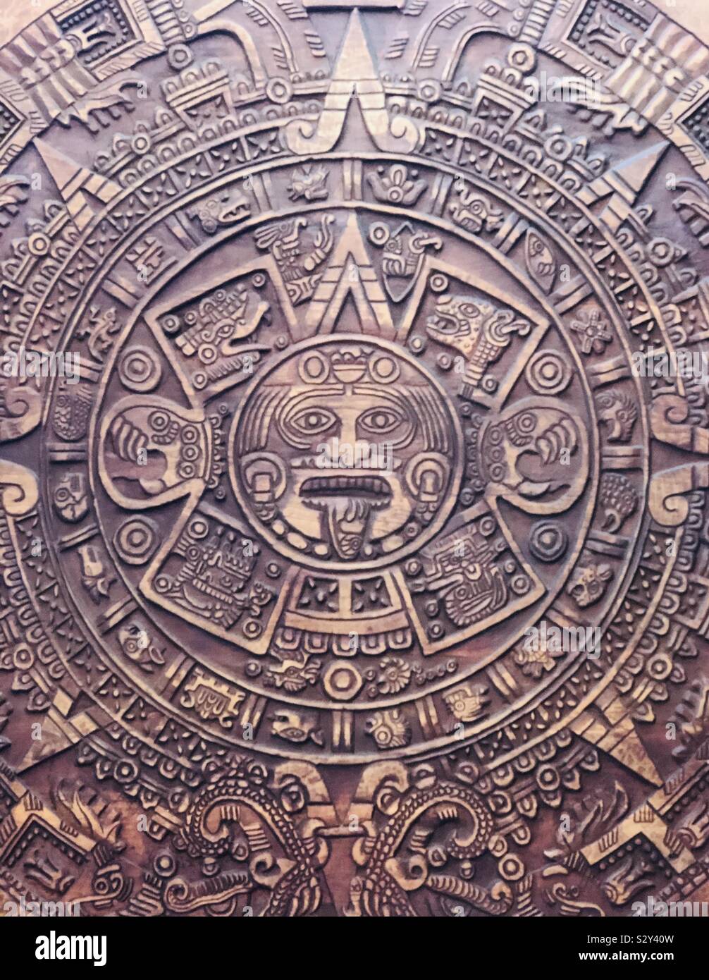 Calendrier Azteque Banque d'image et photos - Page 2 - Alamy