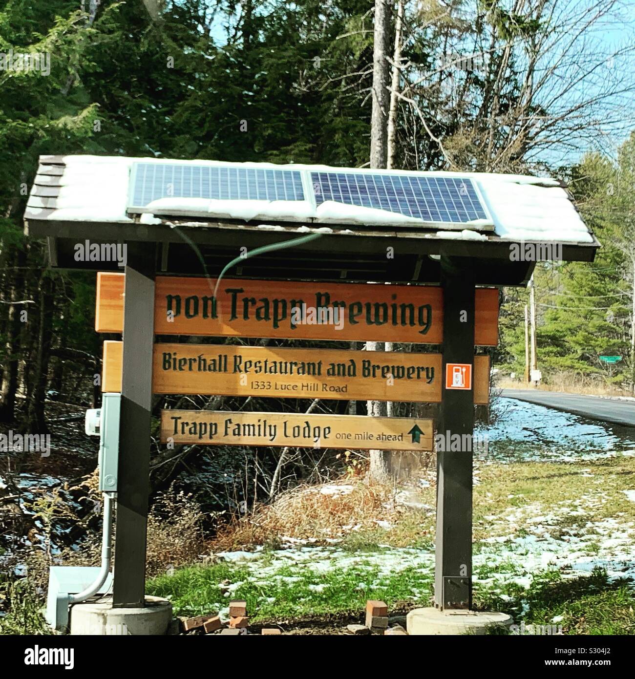 Les panneaux de brassage Bierhall von Trapp Restaurant et brasserie, et ...