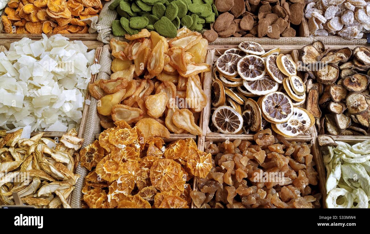 Vente de fruits secs Banque de photographies et d’images à haute ...