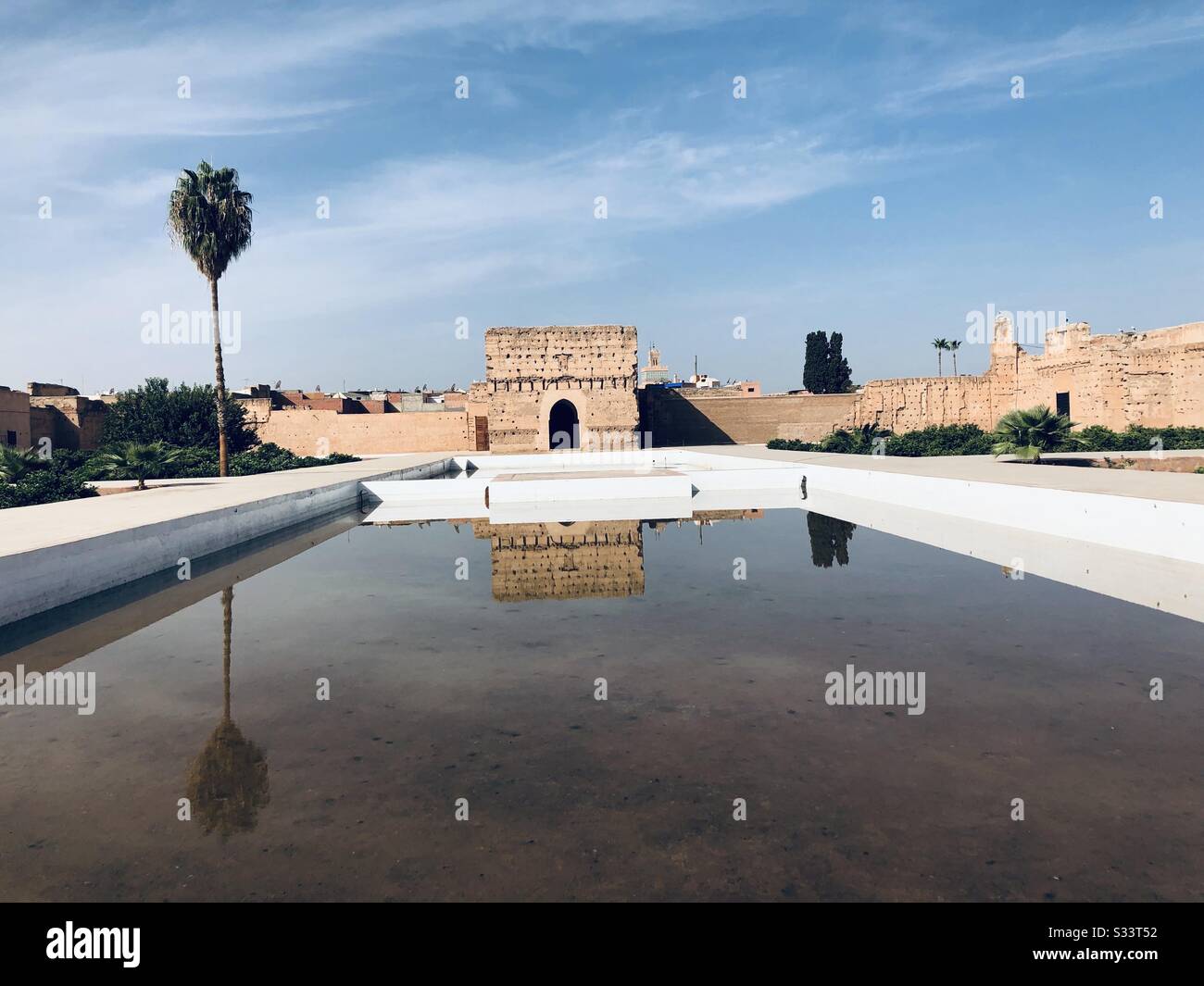 Palais el badi maroc Banque de photographies et d’images à haute ...