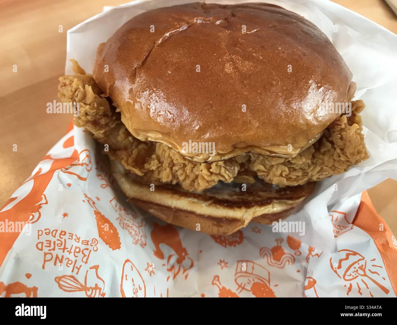 Popeyes Restaurant Banque d'image et photos - Alamy