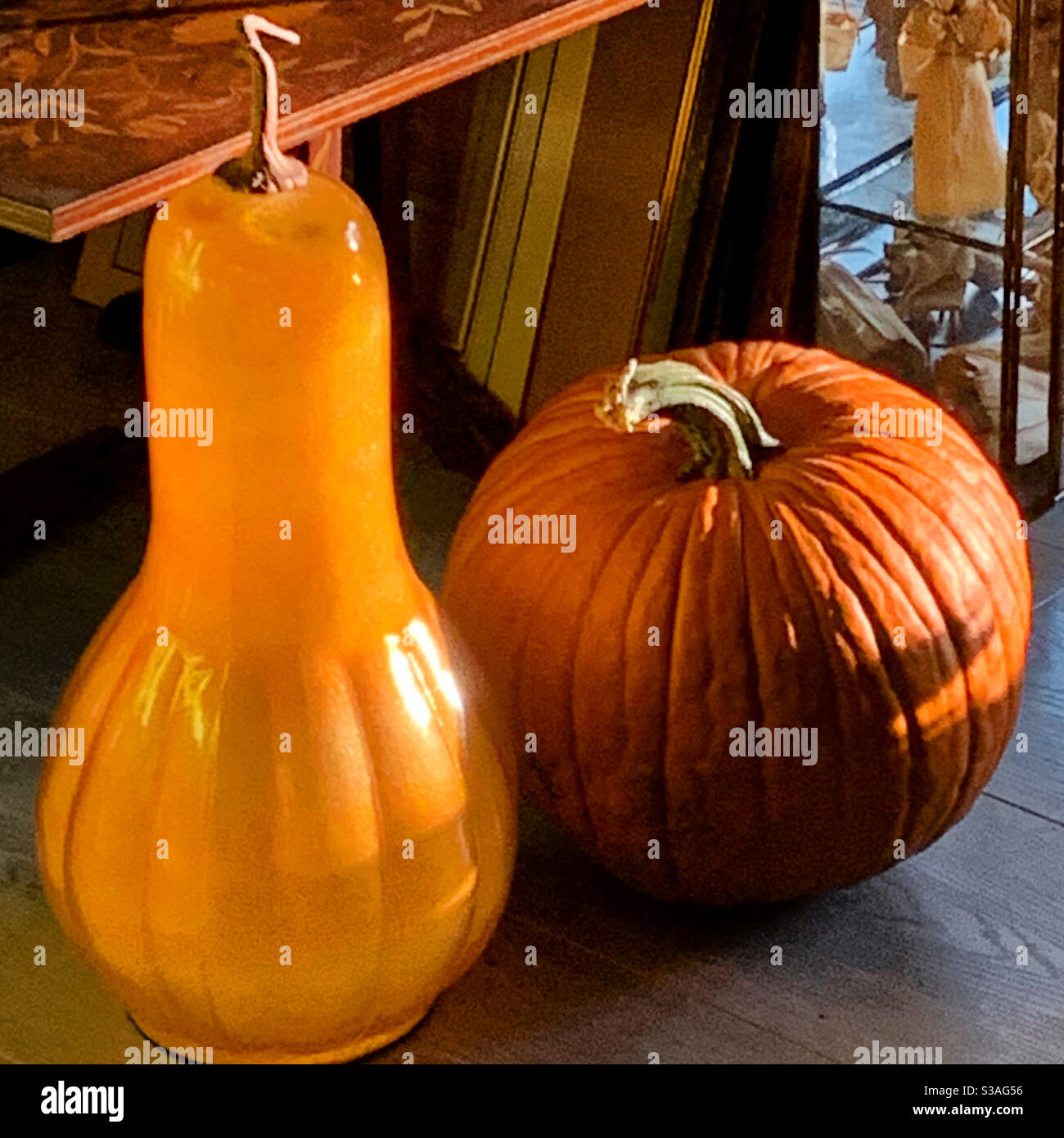 Citrouilles en verre Banque de photographies et d’images à haute ...