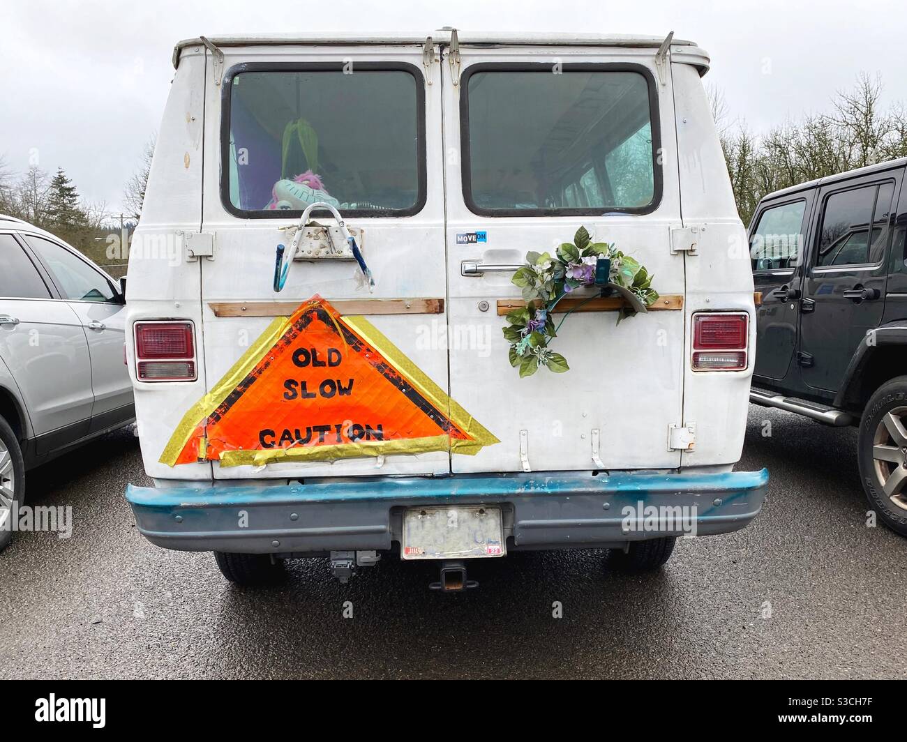 Funny van funny van Banque de photographies et d’images à haute ...