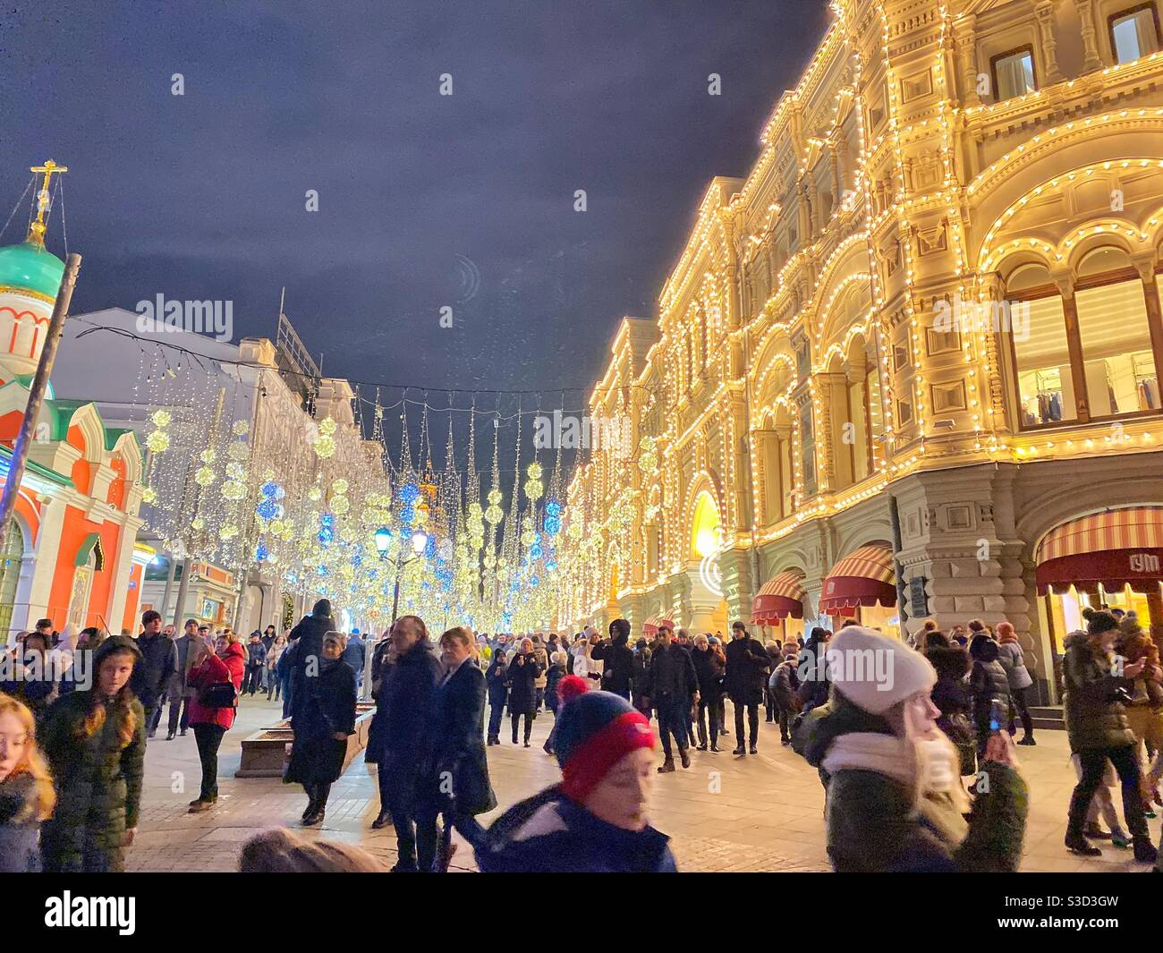 Moscou en hiver Banque de photographies et d’images à haute résolution ...