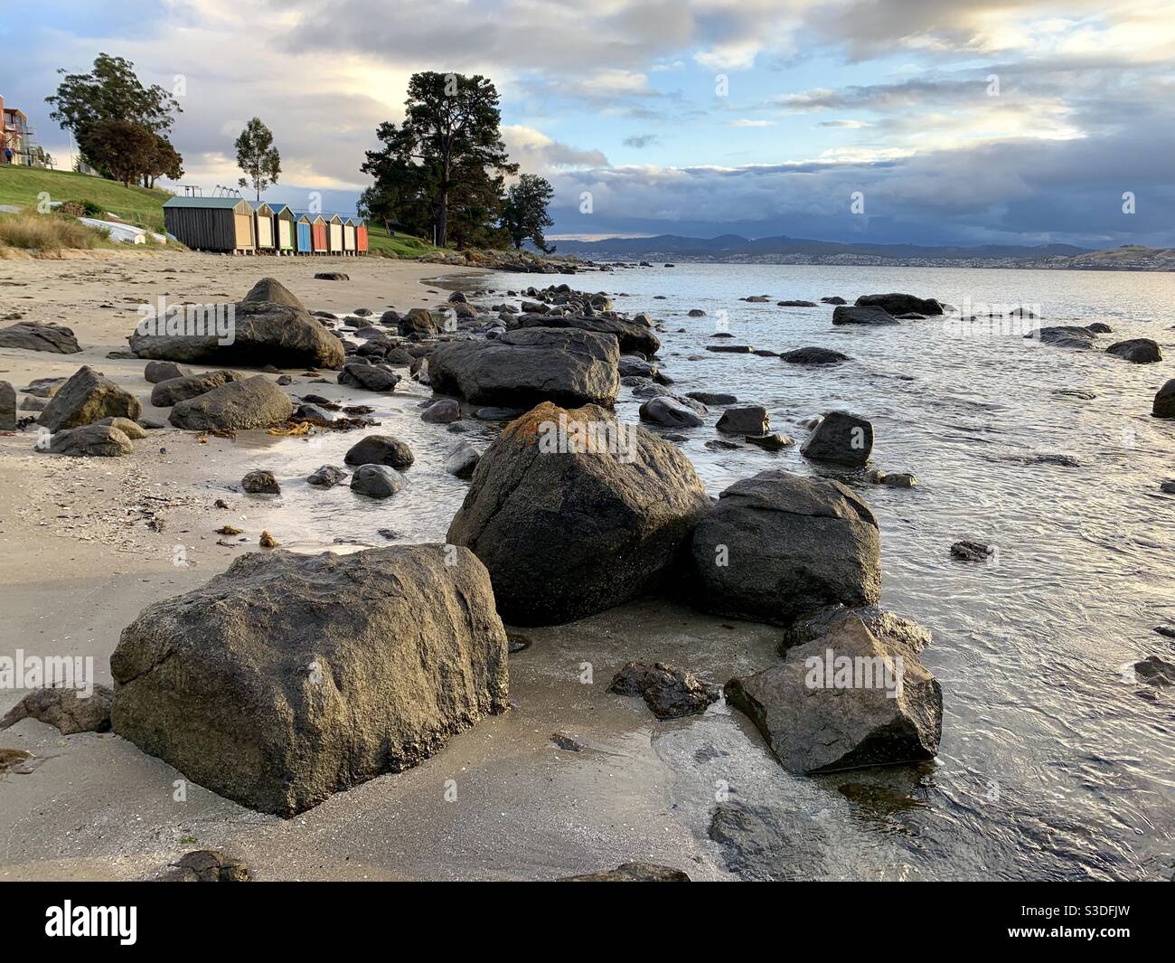 Taroona beach Banque de photographies et d’images à haute résolution ...