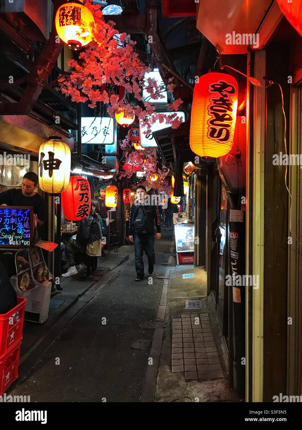 Tokyo street food Banque de photographies et d’images à haute ...