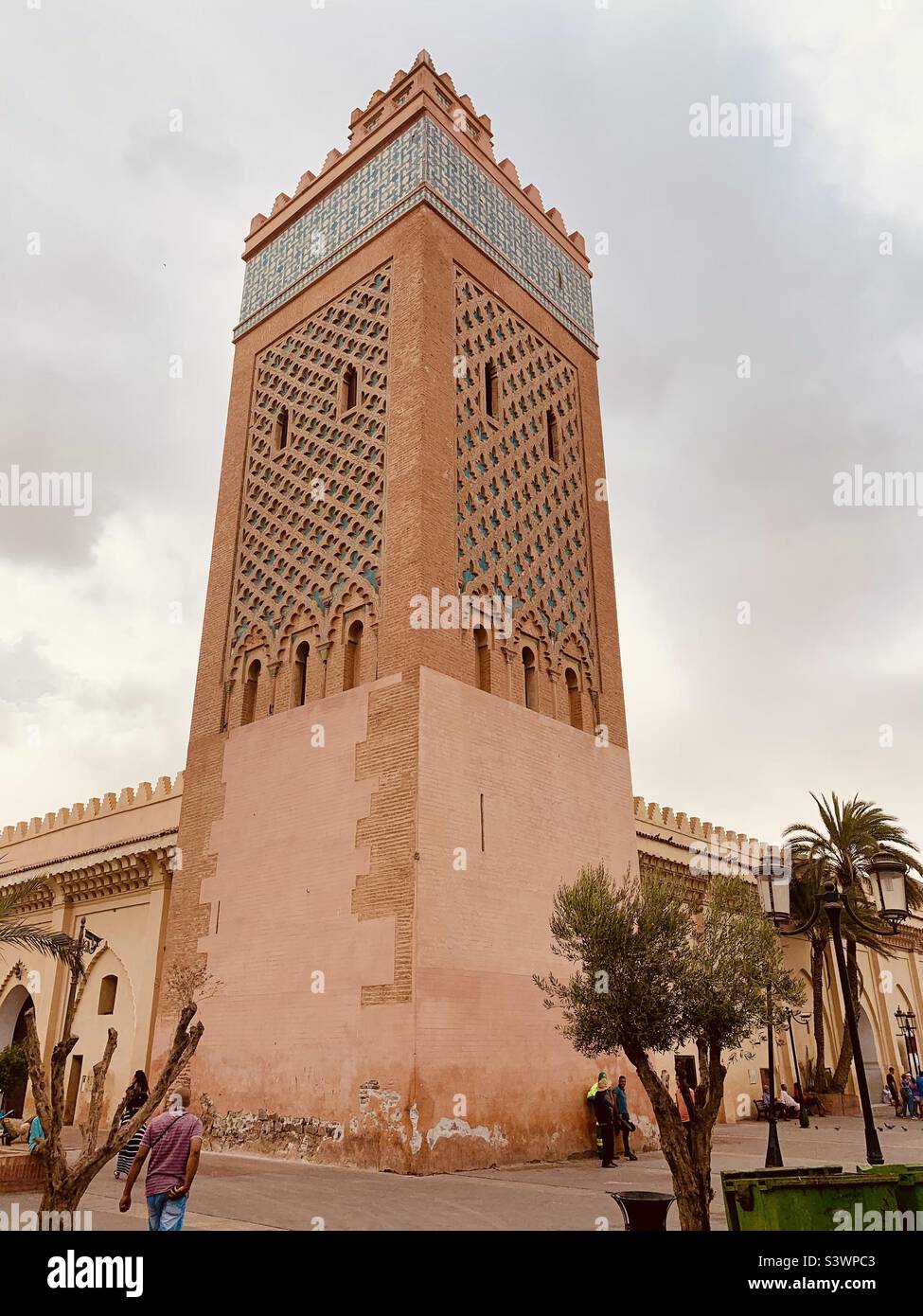 Mosquée Al-Mansour ou mosquée Kasbah à Marrakech, Maroc. Construit au ...
